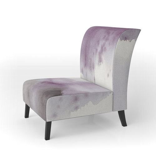 East Urban Home Midnight At The Lake III Amethyst and Grey - Shabby ...