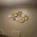 Dakota Fields Legion Multi-colored Geometric Metal Discs Wall Décor ...