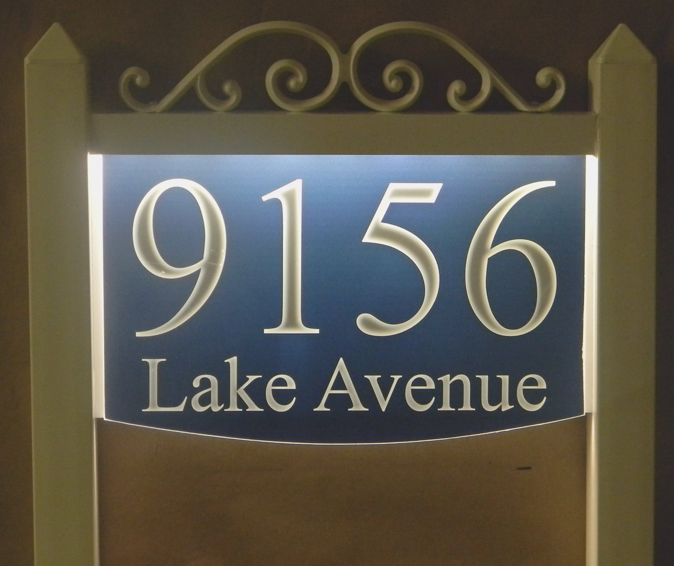 EZ Street Signs 2-Line Lawn Address Sign & Reviews | Wayfair
