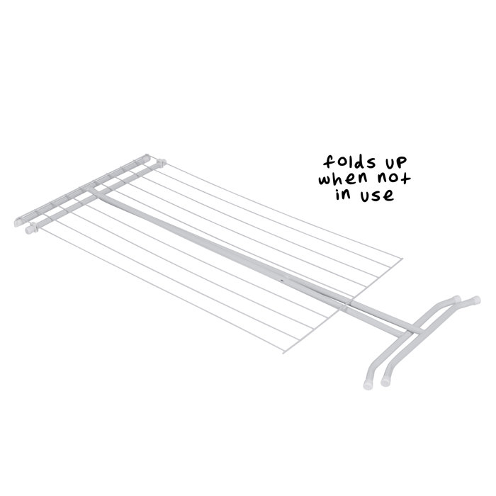 Rebrilliant Foldable X-Frame Drying Rack & Reviews | Wayfair