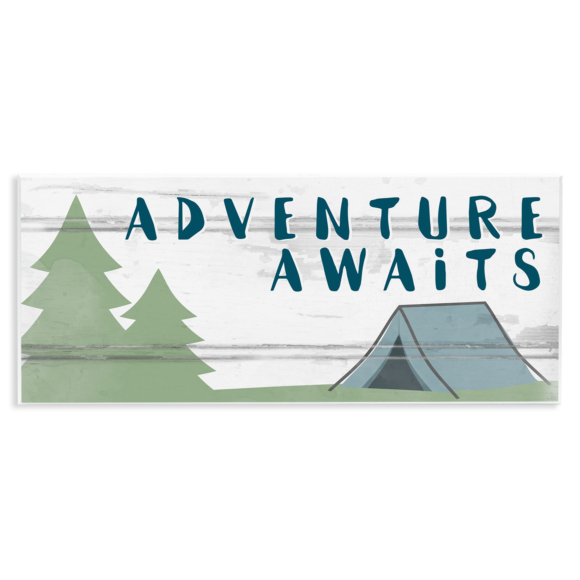 Viv + Rae™ Lanning Adventure Awaits Camping Scene Kids Wall Décor | Wayfair