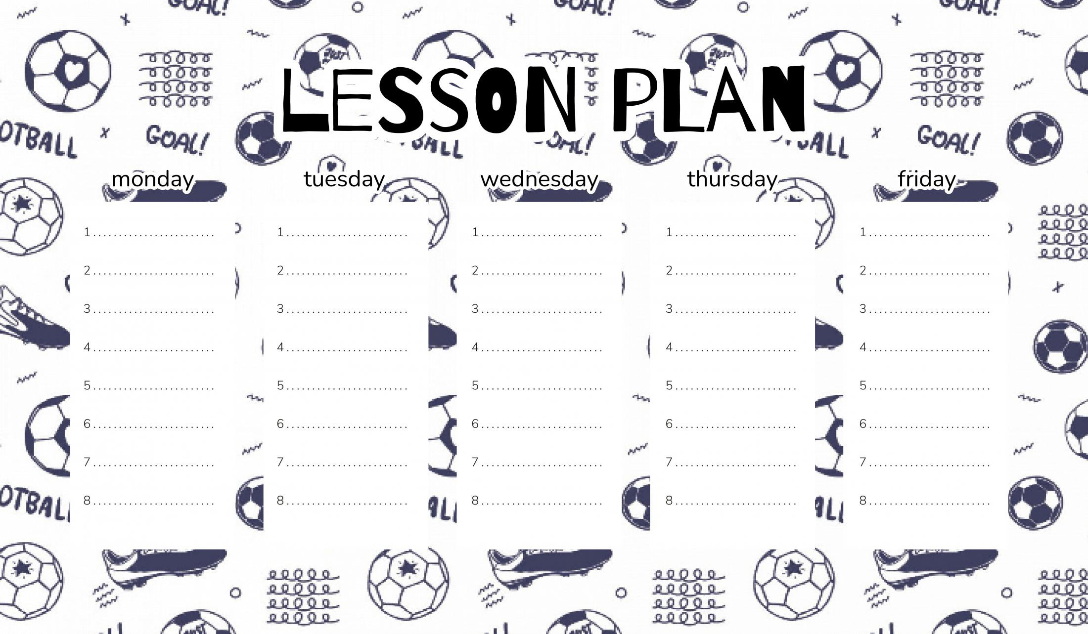 Wallvy Magnetic Lesson Plan Soccer Fun | Wayfair.co.uk