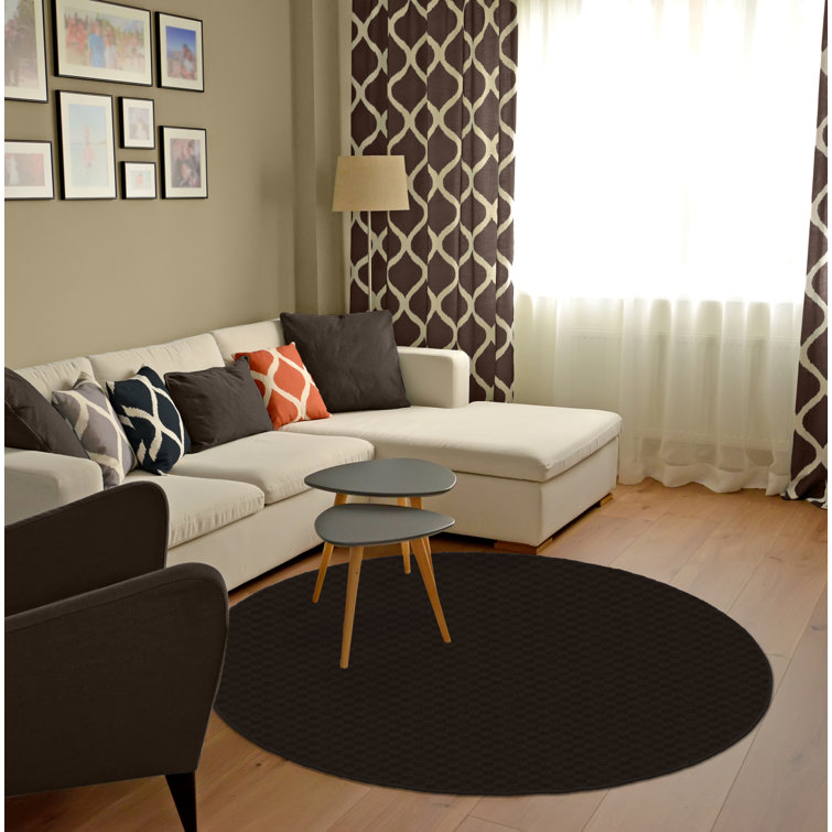 Latitude Run® Tufted Mocha Rug | Wayfair