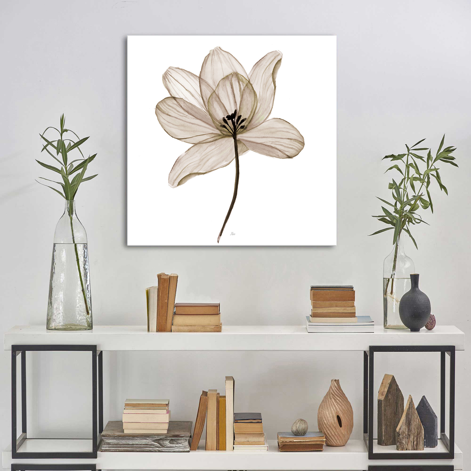 Latitude Run® "X-ray Flower II" by Nan Print on Canvas - Wayfair Canada