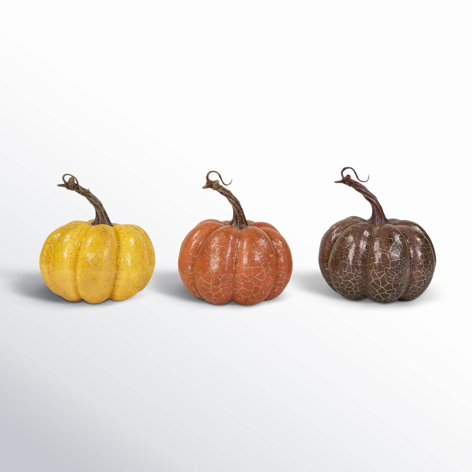 Northlight Seasonal Orange Brown and Purple Fall Harvest Tabletop ...