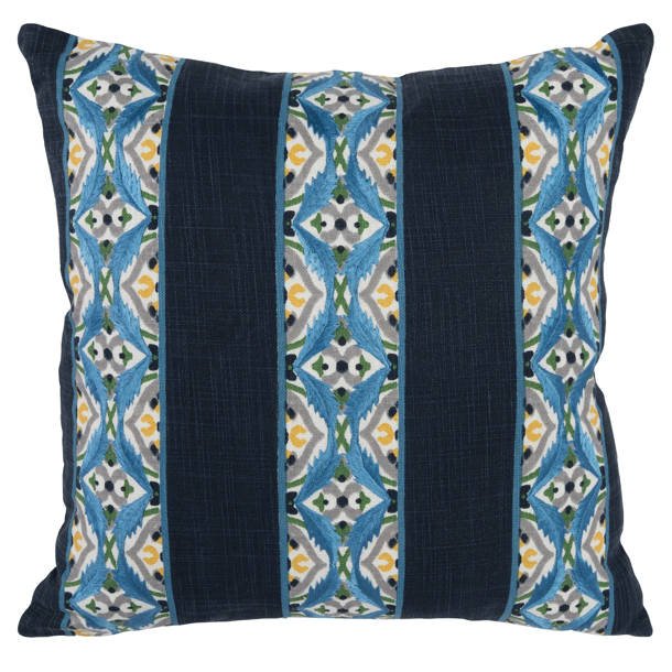 Bungalow Rose Dibesh Handmade Flatweave Navy, Burnt Orange Indoor ...