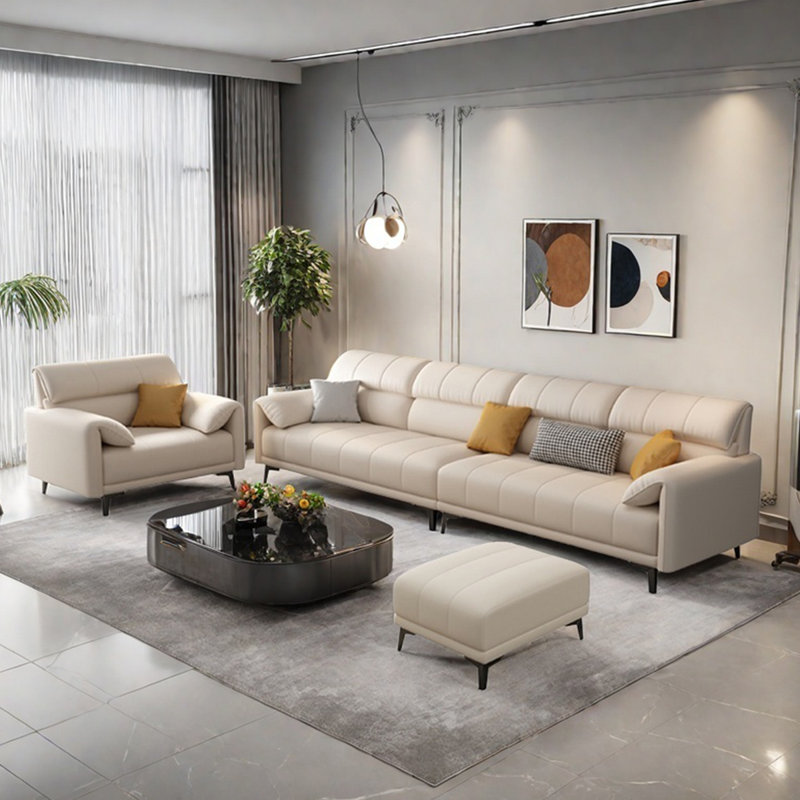 ANCOREY Modern piano keys minimalist sofa set | Wayfair