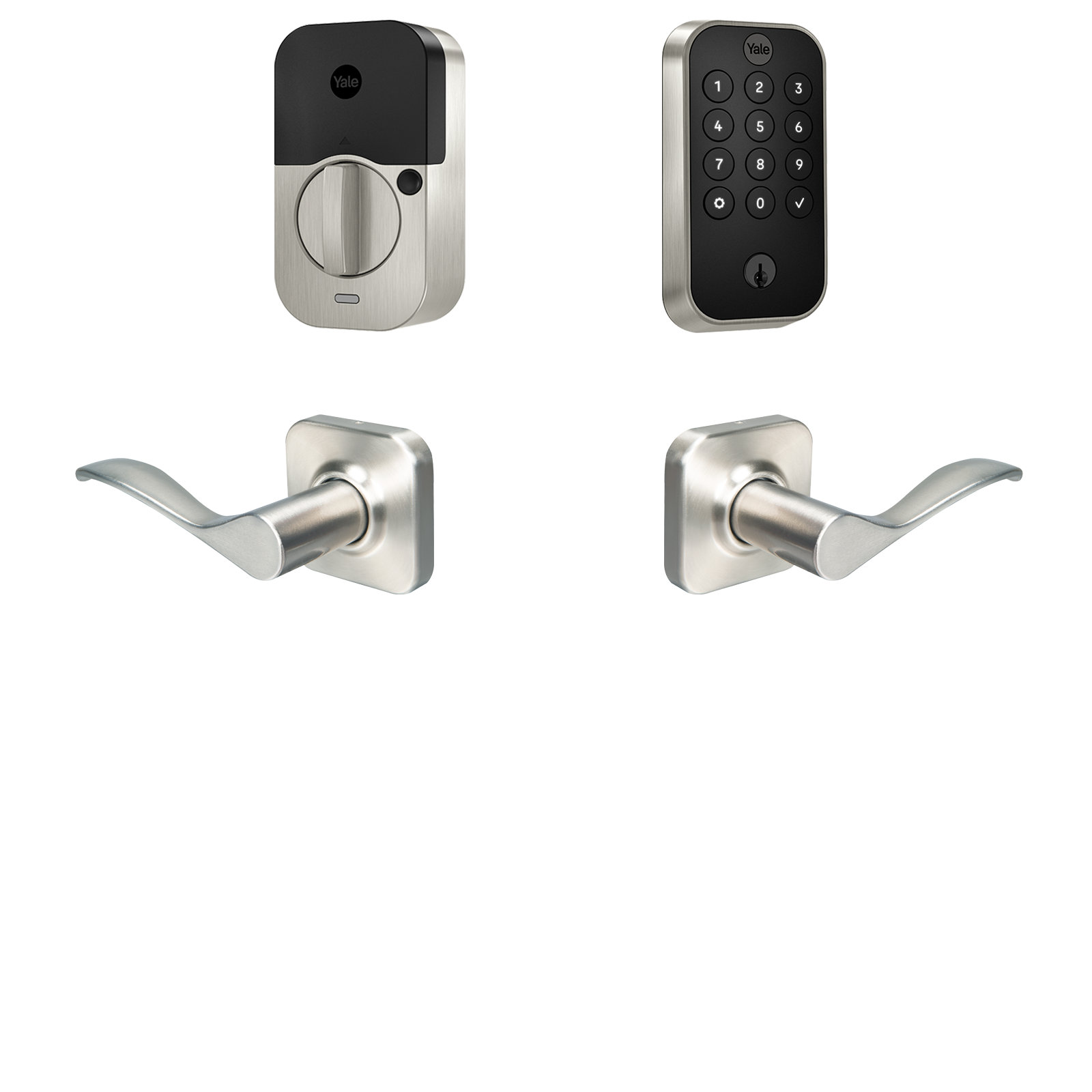 Yale Home Yale Assure Lock 2 Keypad with Bluetooth and Norwood Lever ...