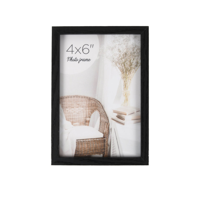 Ebern Designs 4" X 6" Linear Gallery Wall Picture Frames, Includes Six ...