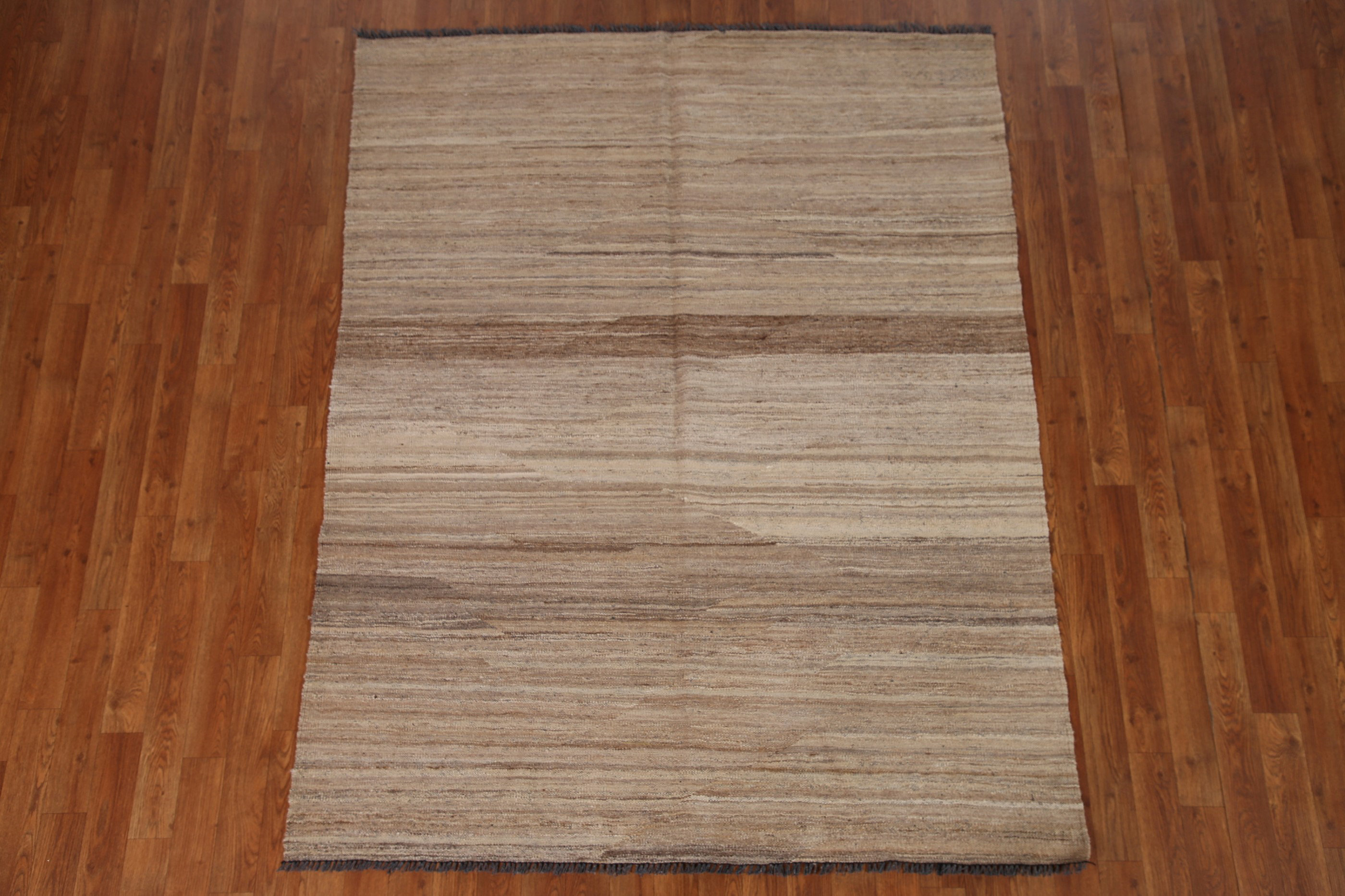 Dakota Fields Earth Tone Kilim Oriental Area Rug 5x6 | Wayfair
