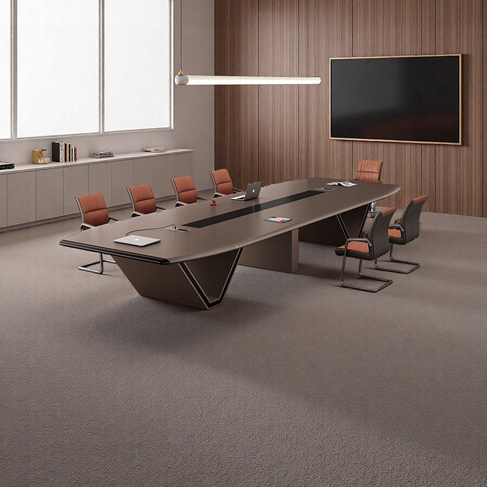 Orren Ellis Simple Modern Long Negotiation Conference Table - Wayfair ...