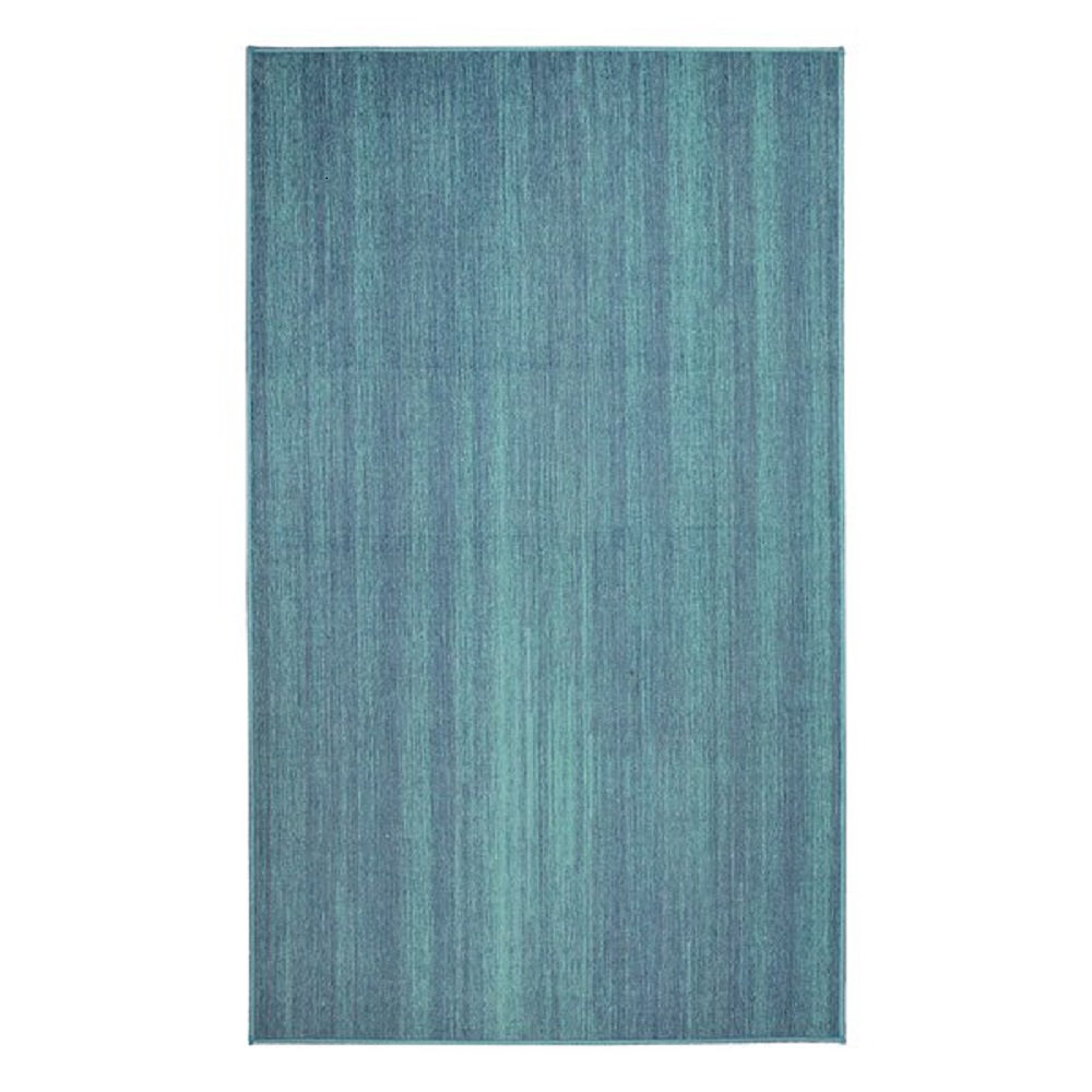 My Magic Carpet Solid Blue Flatweave Blue Area Rug & Reviews | Wayfair