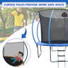 wendeway 12FT Trampoline With Enclosure - Recreational Trampolines With ...