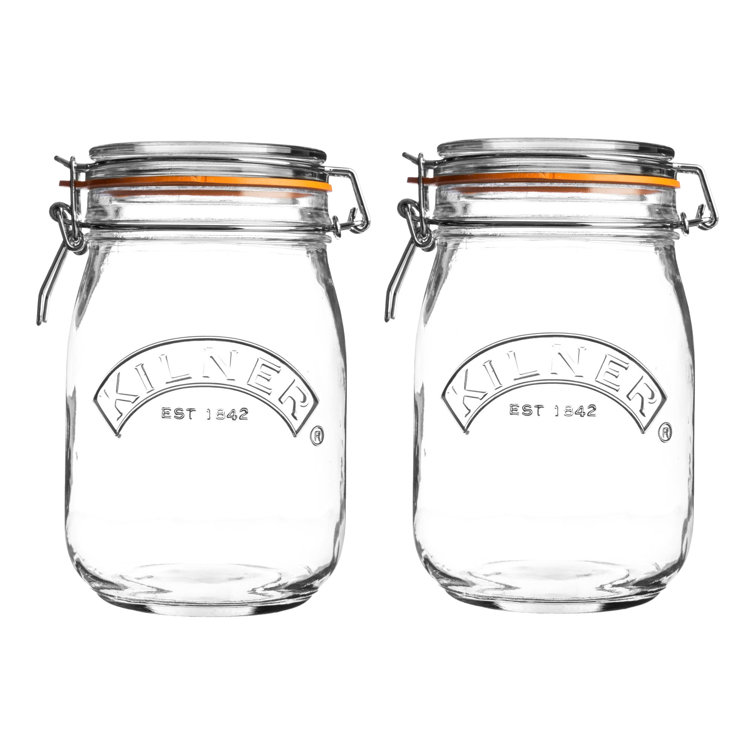 Kilner Round Clip Top Jars | Wayfair.co.uk