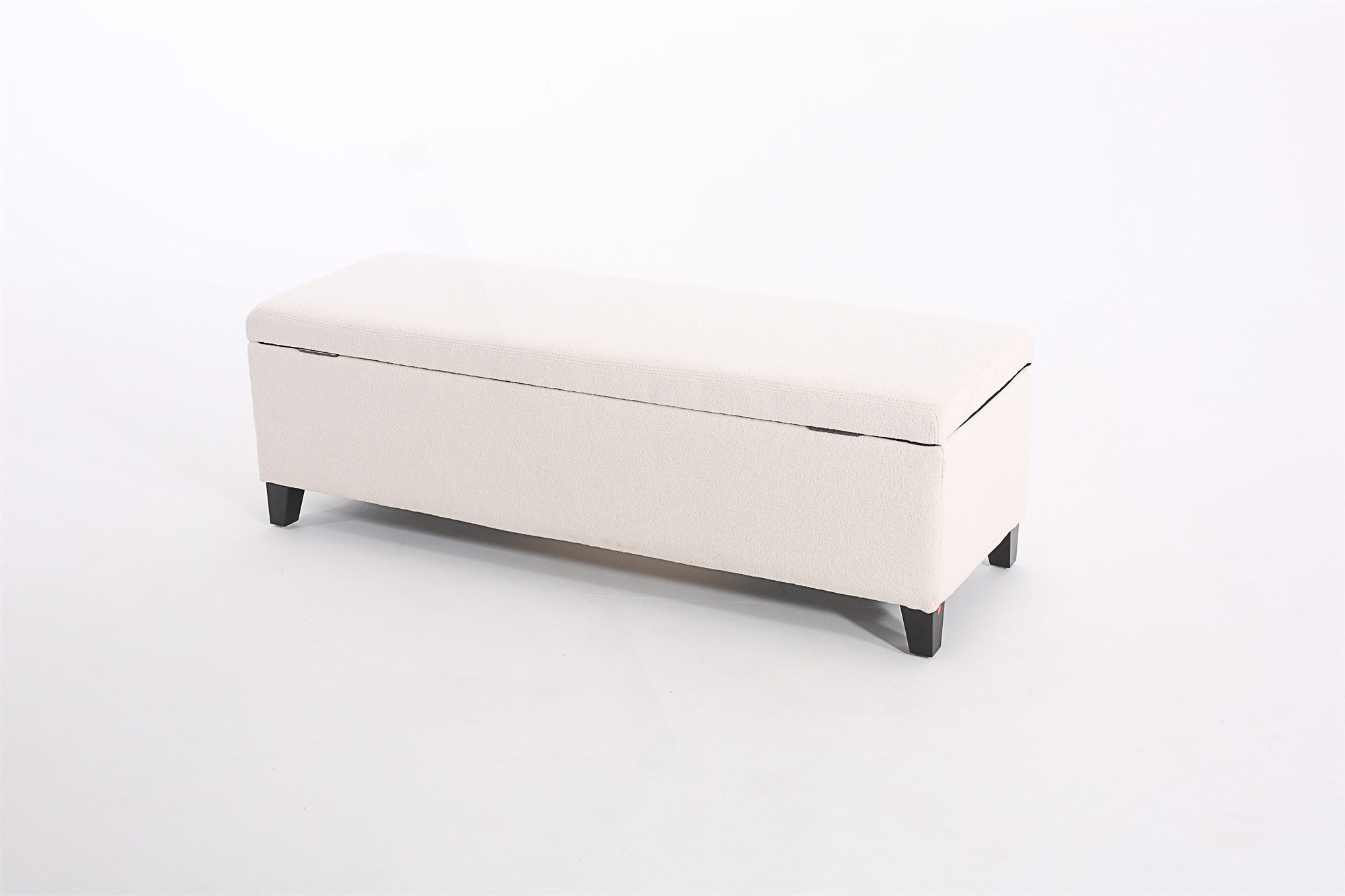 Latitude Run® Glouster Storage Ottoman With Pressure Hinges And Soft ...