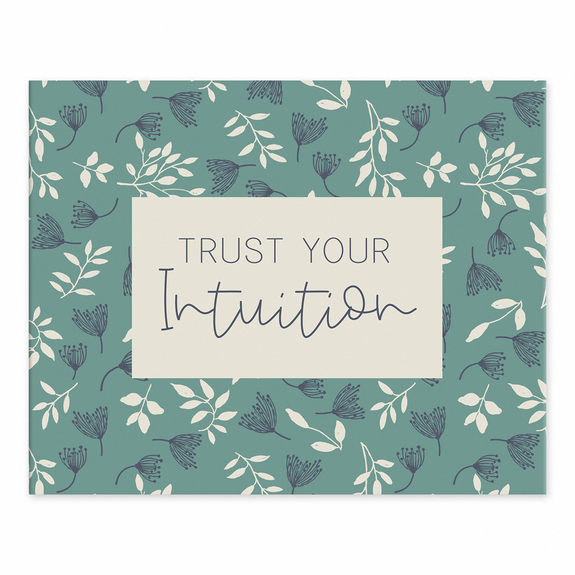 Winston Porter Kamarius Trust Your Intuition Decorative Plaque | Wayfair