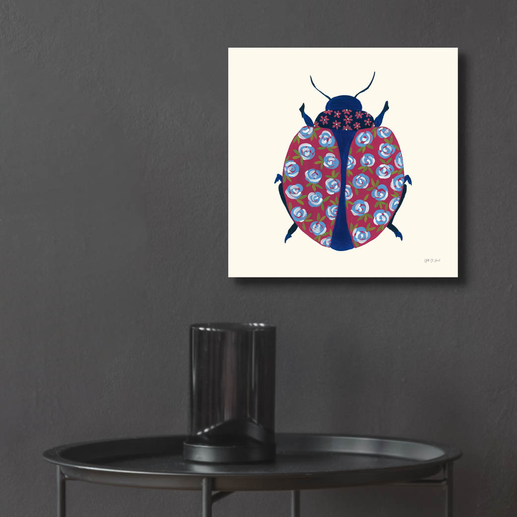 Gracie Oaks 'Blooming Beetle 1' by Yvette St. Amant Acrylic Glass Wall ...