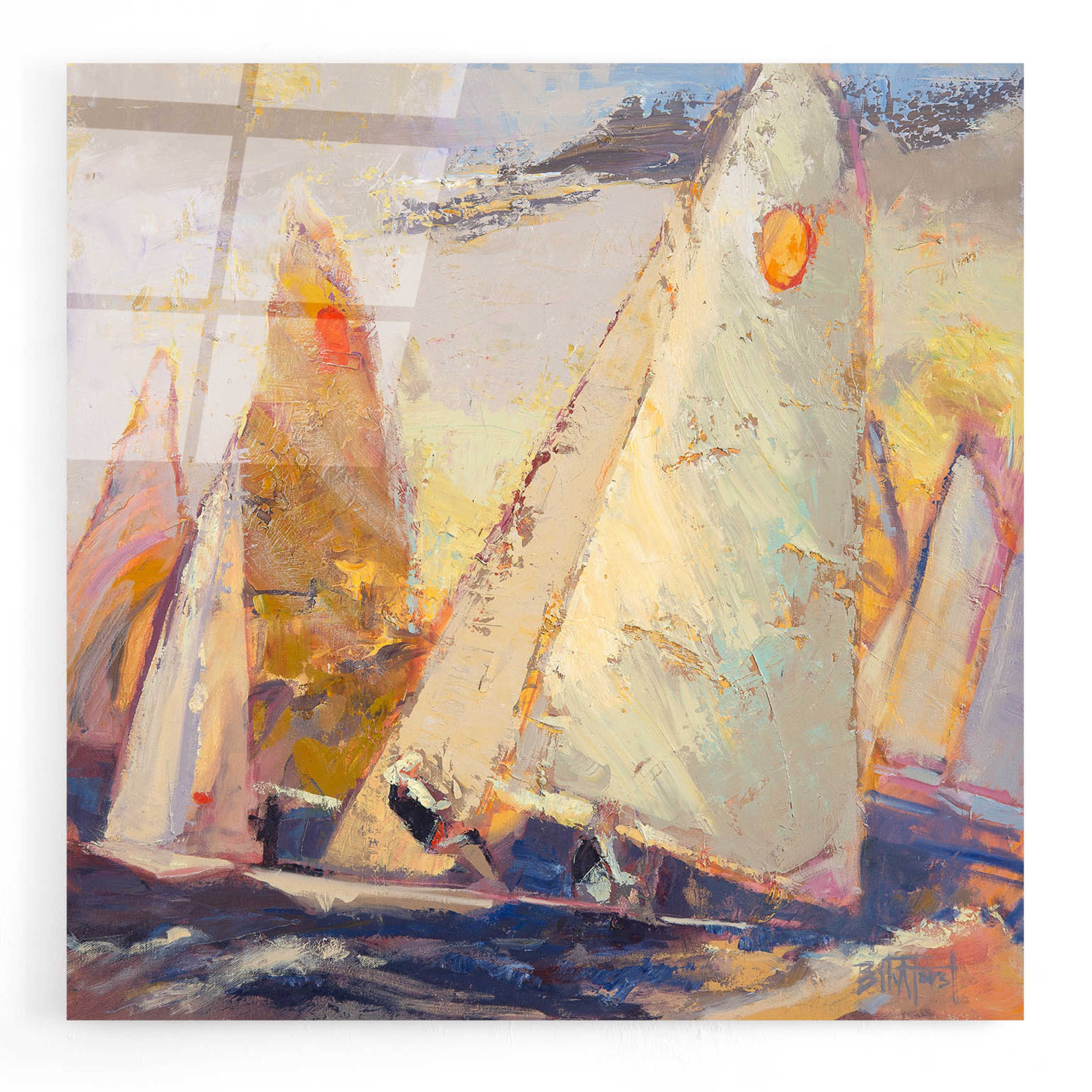 Breakwater Bay ''Caramel Wind'' By Beth Forst, Acrylic Glass Wall Art ...
