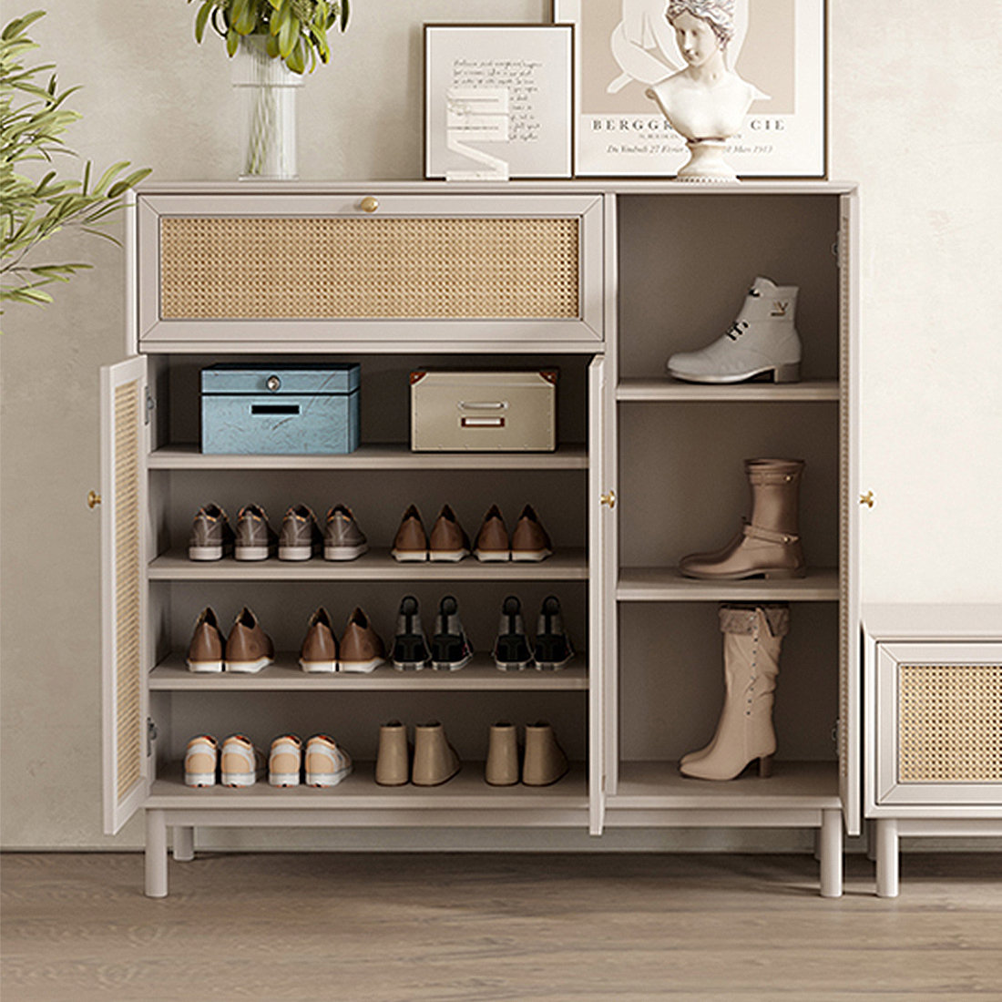 DICIXA Modern simple shoe cabinet entry door cabinet - Wayfair Canada