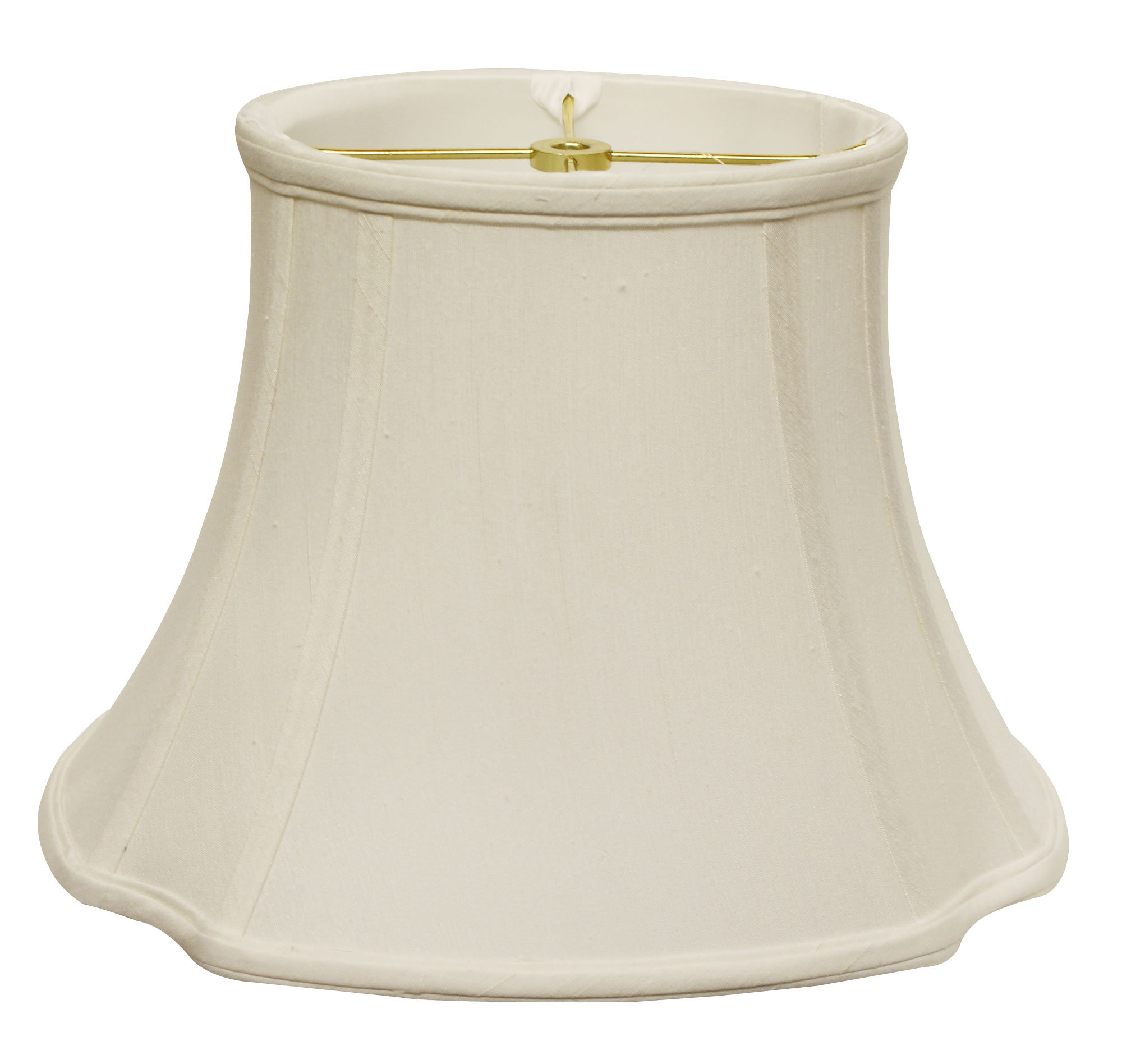 Winston Porter Inverted Corner Oval Softback Fabric Lampshade with ...