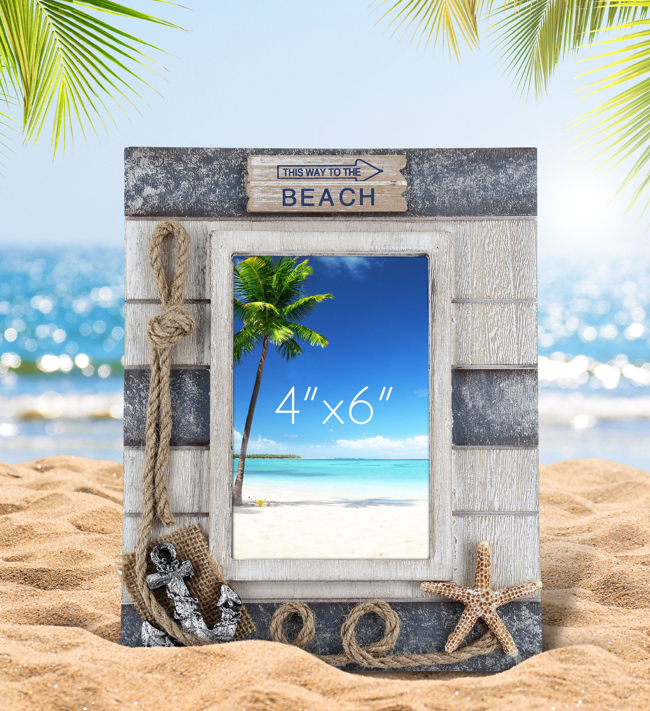 Breakwater Bay Eliska Manufactured Wood + Solid Wood Shadow Box Picture ...