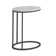 Metro Lane Marble Oval Side Table with Grey Frame | Wayfair.co.uk