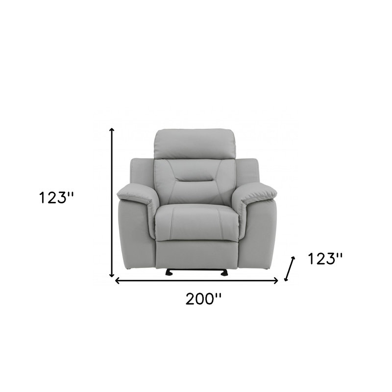 Hokku Designs Aolany Three Piece Indoor Genuine Leather Five Person ...