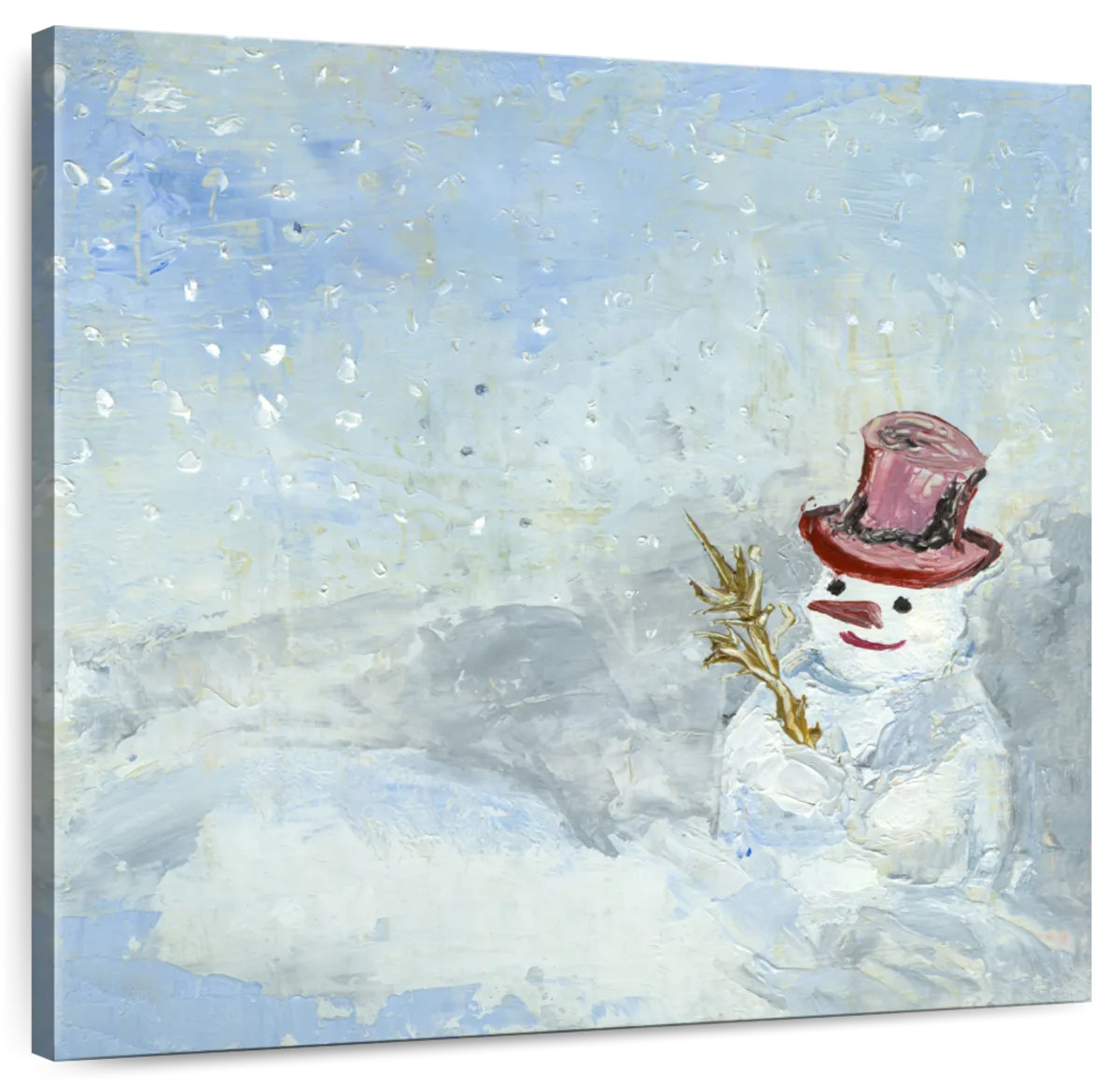 The Holiday Aisle® Lelend Simple Snowman | Wayfair