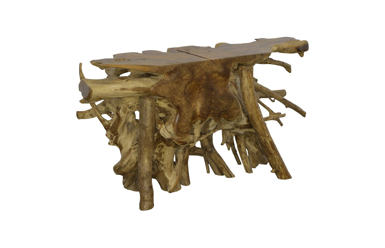 Origins by Phillips Collection Origins 60" Natural Brown Solid Wood ...