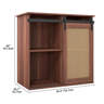 Bayou Breeze Carsandra Wood Bar Cabinet With Storage For 101 Can Mini ...