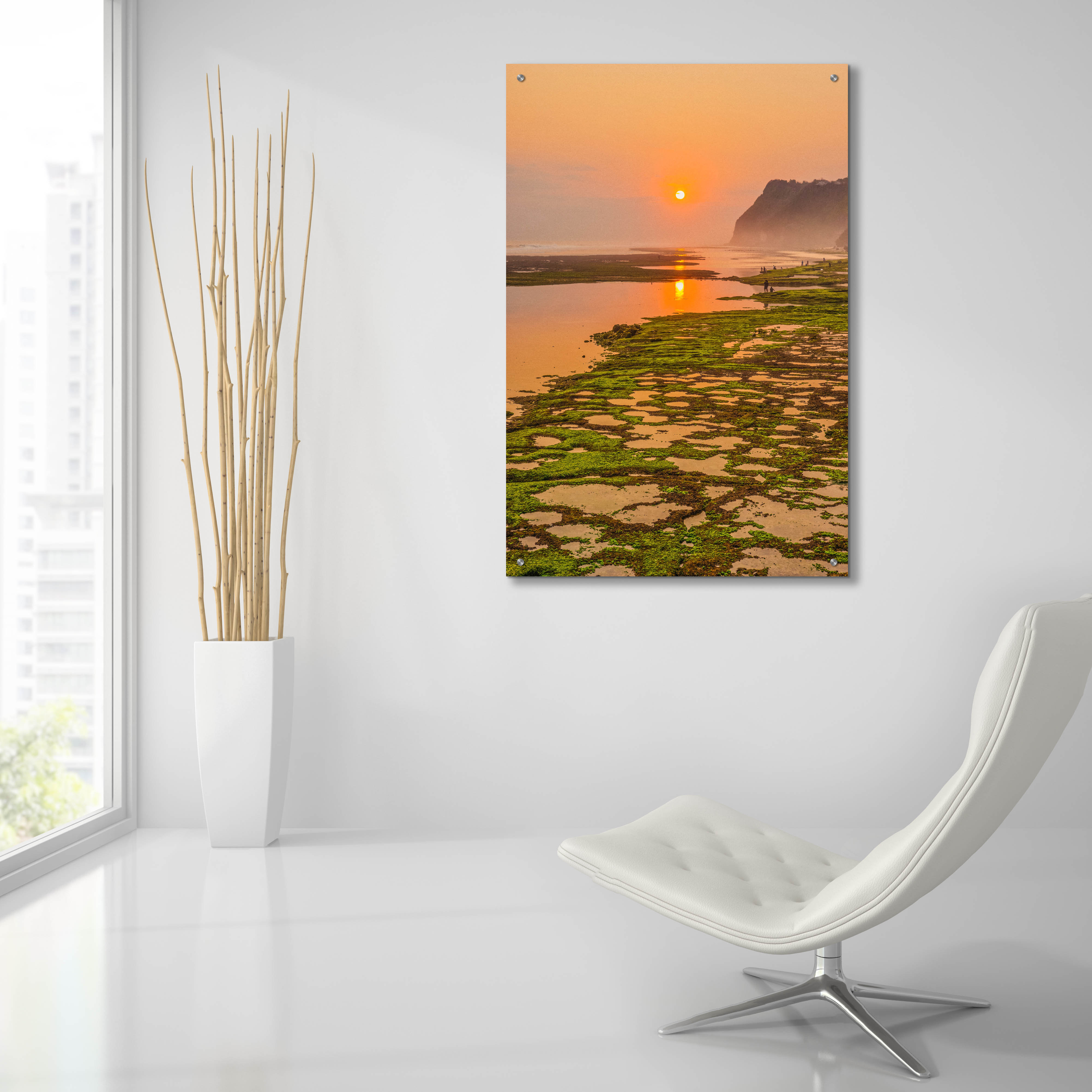 Highland Dunes Bali Sunset' by Mark A Paulda, Acrylic Glass Wall Art ...