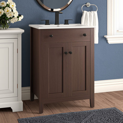 Brown Bathroom Vanities You'll Love | Wayfair