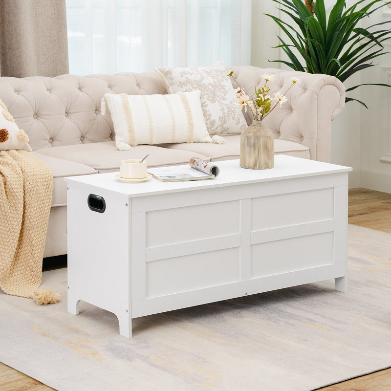 Winston Porter 39.4”L Blanket Storage Chest with Safety Hinge & Reviews ...