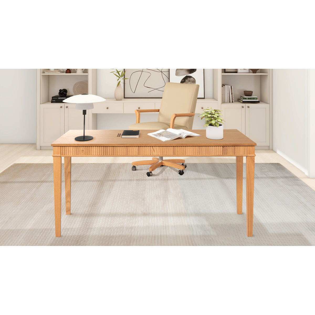 Red Barrel Studio® Rectangle Writing Desk & Reviews | Joss & Main