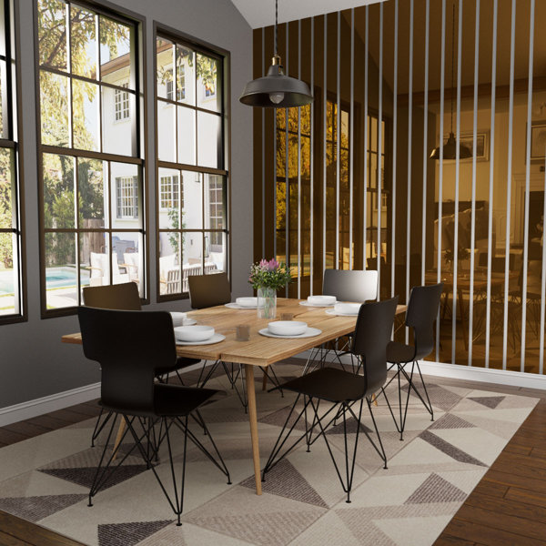 Ekena Millwork Adjustable Acrylic Slat Wall Panel Kit w/ 4"W Slats ...