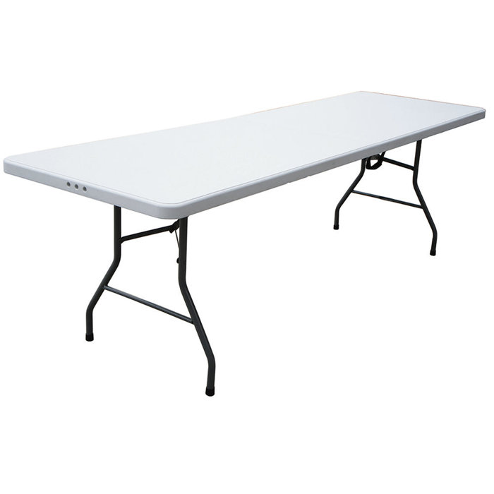 Amazingforless Plastic Rectangular Portable Folding Table & Reviews ...