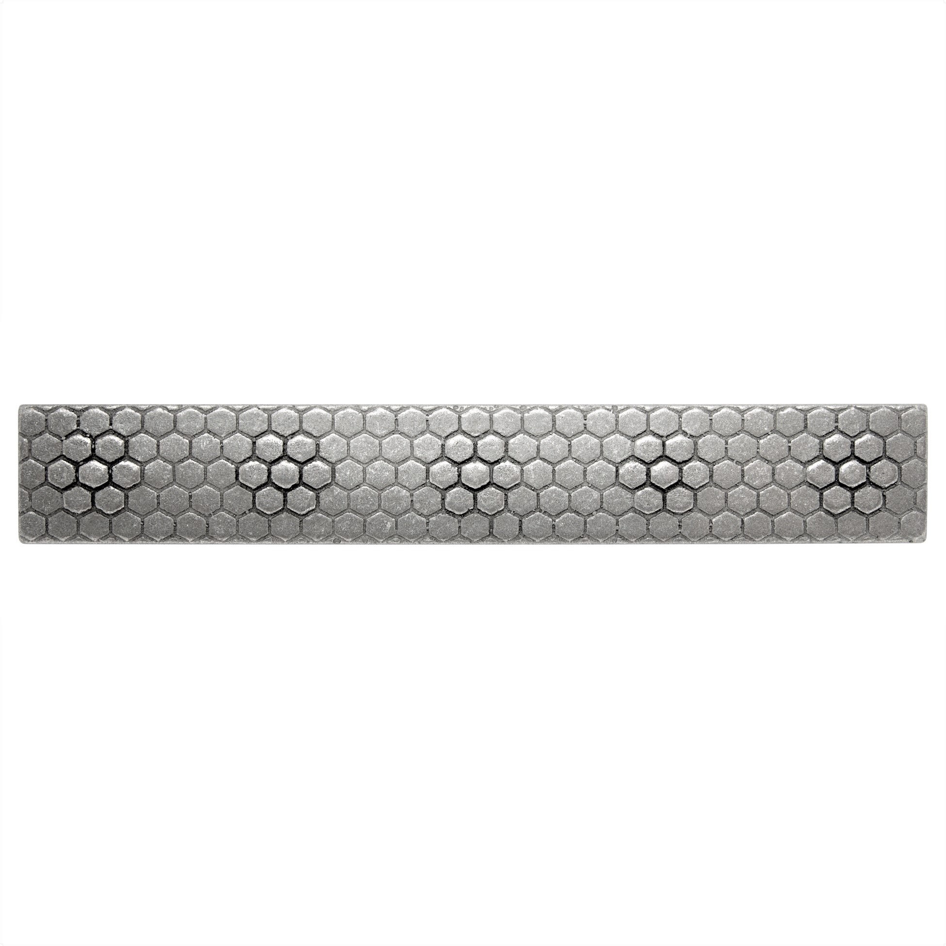 Nichetiles Floral Hex 6" x 1" Metal Liner Tile Trim | Wayfair