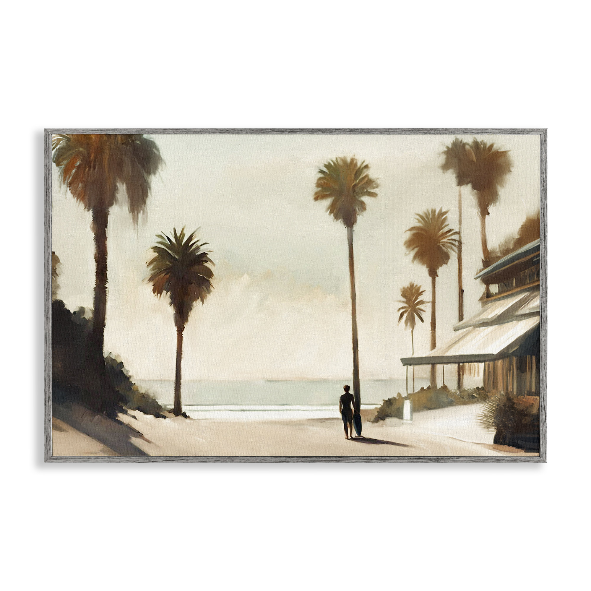 Dakota Fields Tropical Café Del Mar Giclee Art by Noah Bay | Wayfair