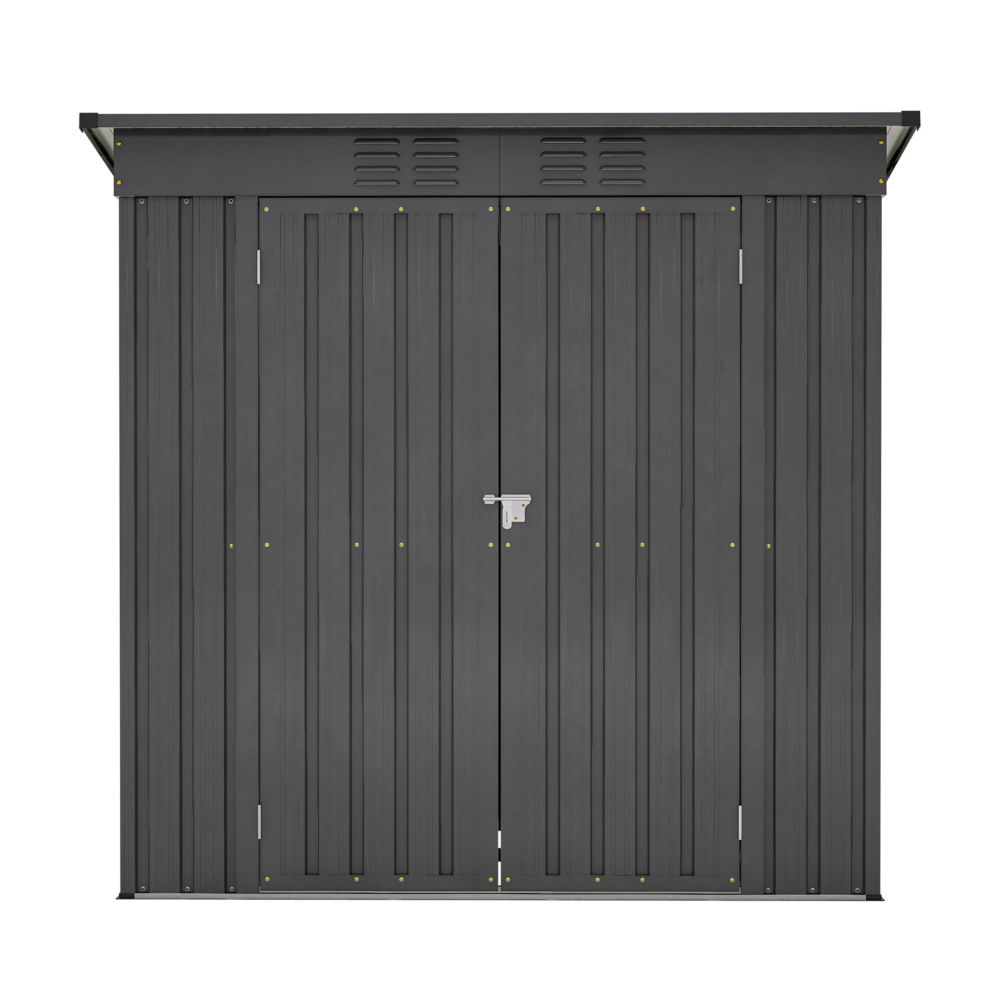 Taroo Clocks 6 X 4 Ft Outdoor Storage Shed, All Weather Tool Shed For ...