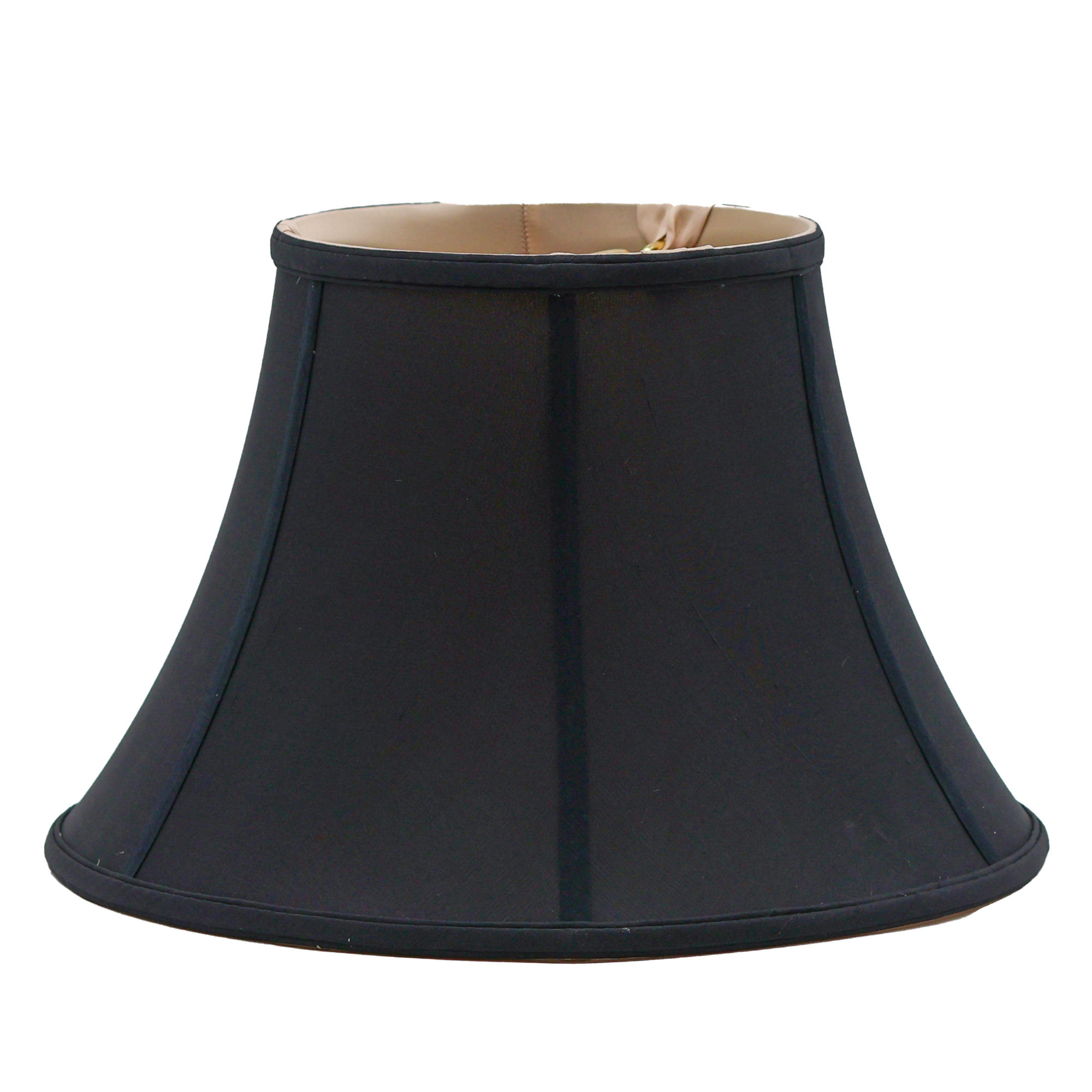 Red Barrel Studio® Pure Silk Dupioni Bell Shade With Washer Fitter ...