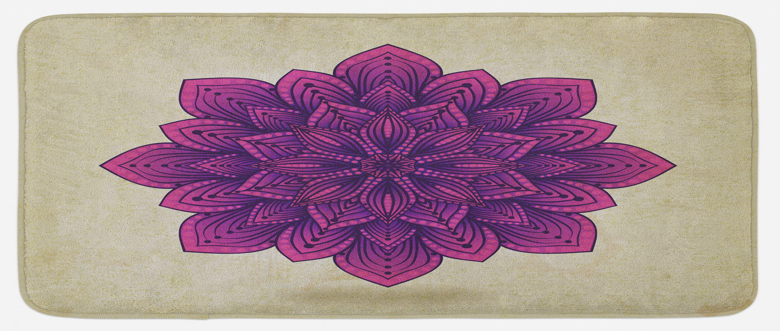 East Urban Home Geometric Digital Mandala In Vibrant Tones Graphic ...