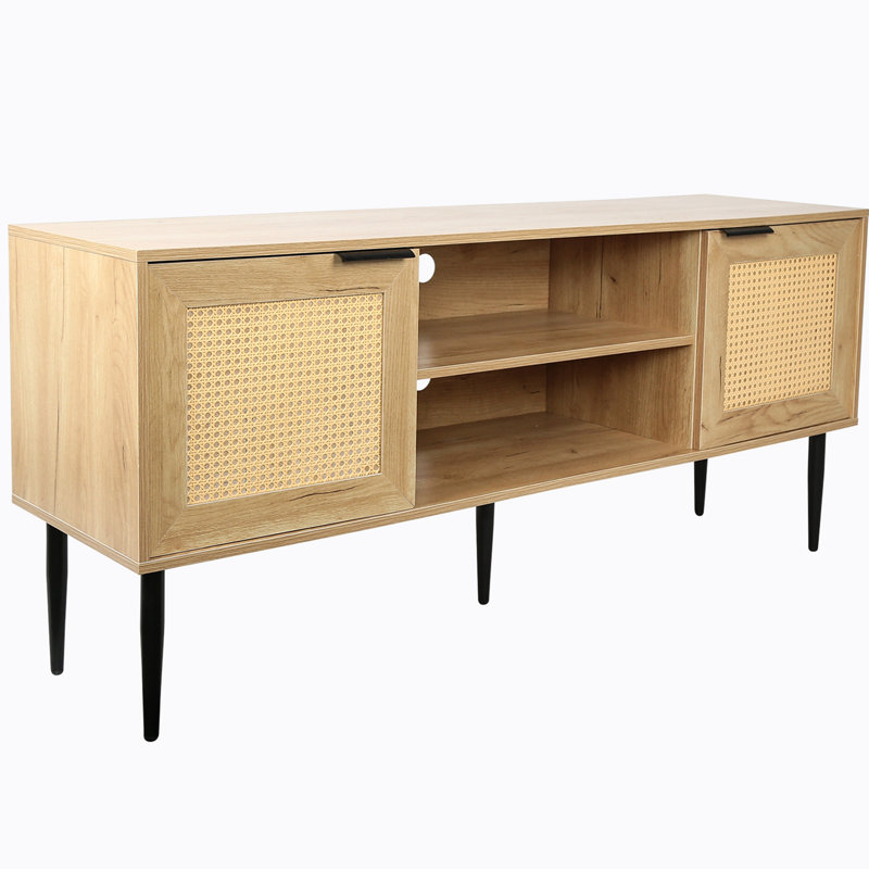 Bayou Breeze Butrus 59'' W Storage Credenza | Wayfair