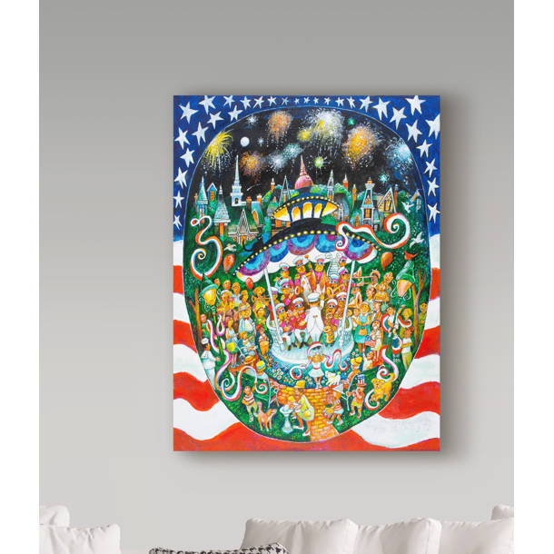 Trademark Art Bill Bell The Fairy Castle On Canvas by Bill Bell Print ...