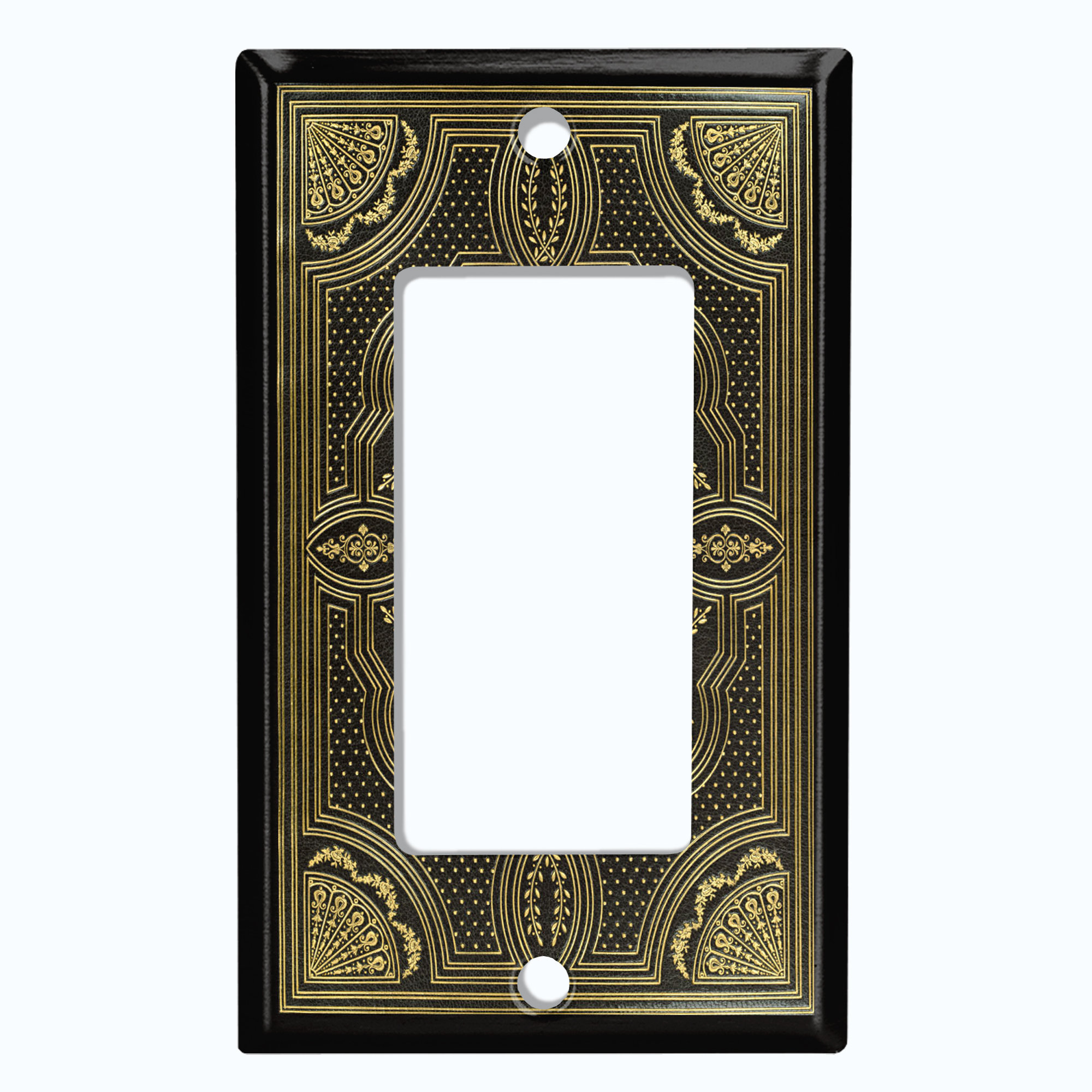 WorldAcc Elegant 1-Gang Rocker Wall Plate | Wayfair