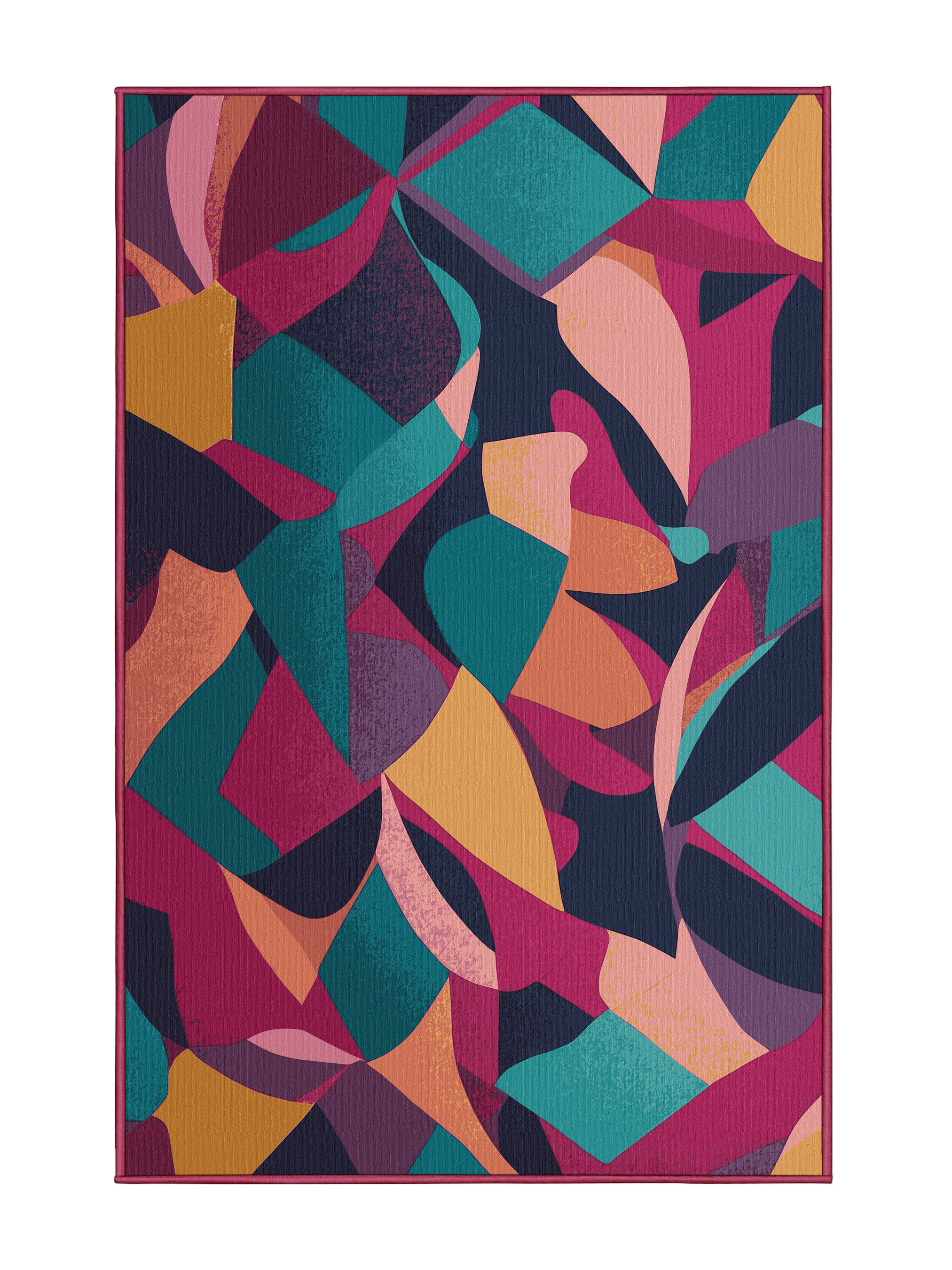 Orren Ellis Spectrum Maze Rug - Wayfair Canada