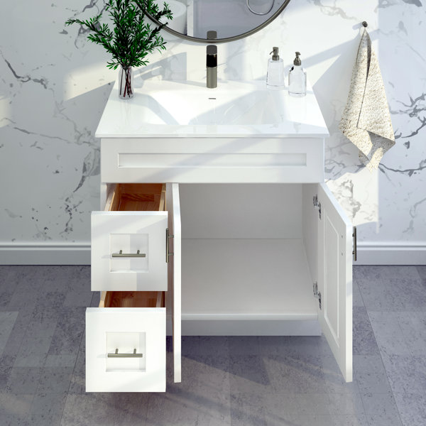 Vanity Atelier 36'' Bathroom Vanity Sink Base with Drawers Cabinet in ...