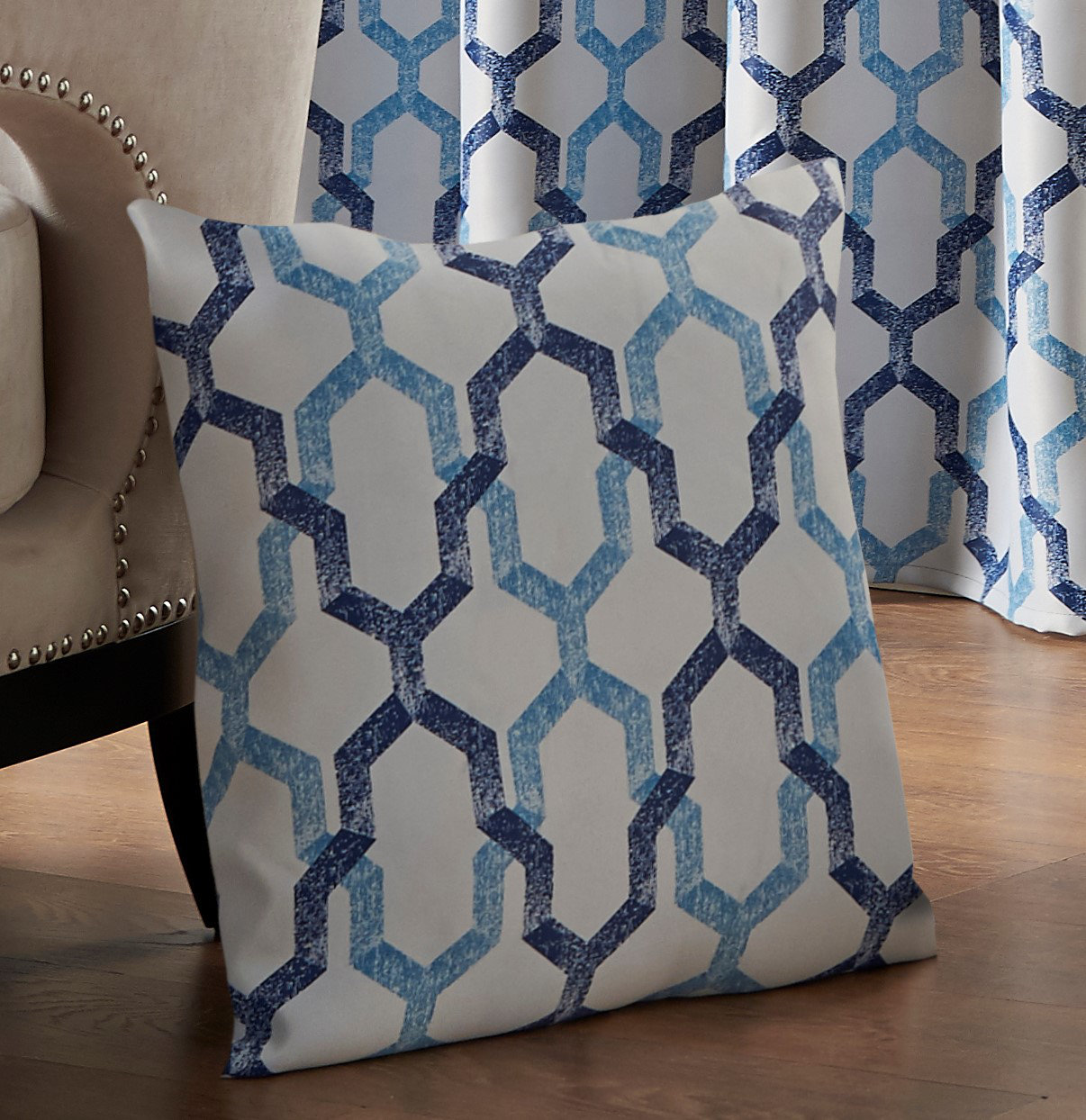 Wade Logan Odle Geometric Cushion Cover & Reviews | Wayfair.ie