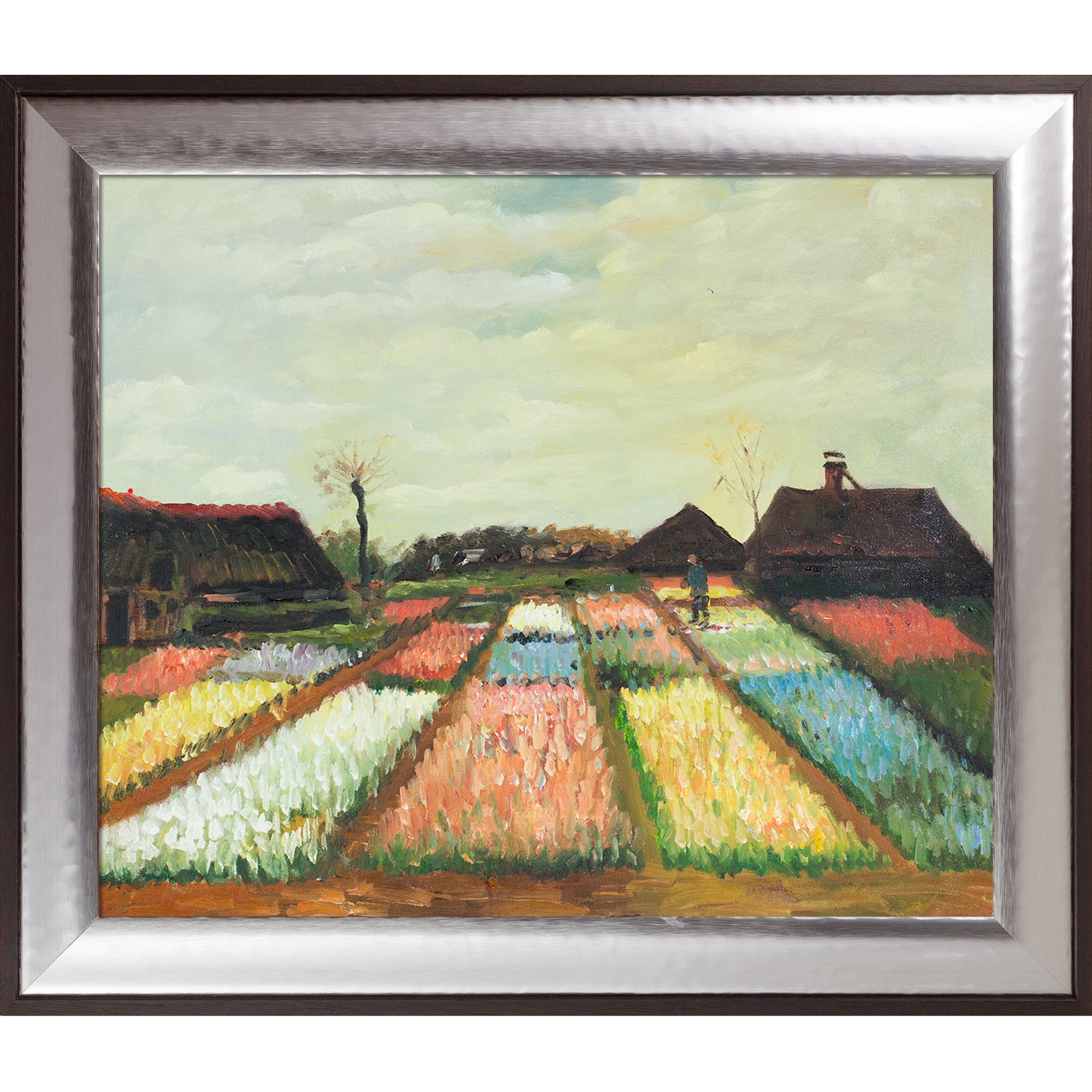 Tori Home " Bulb Fields, 1883 " by Vincent Van Gogh Painting Print ...