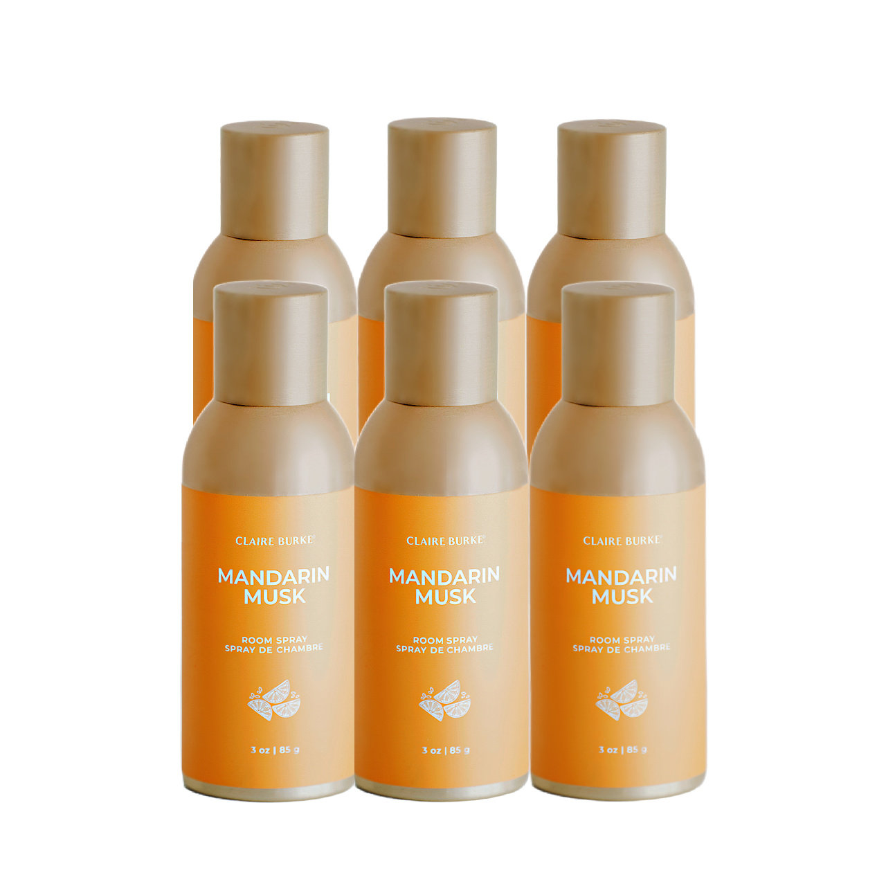 Claire Burke Fragrance Mandarin Musk Room Spray 6pk | Wayfair