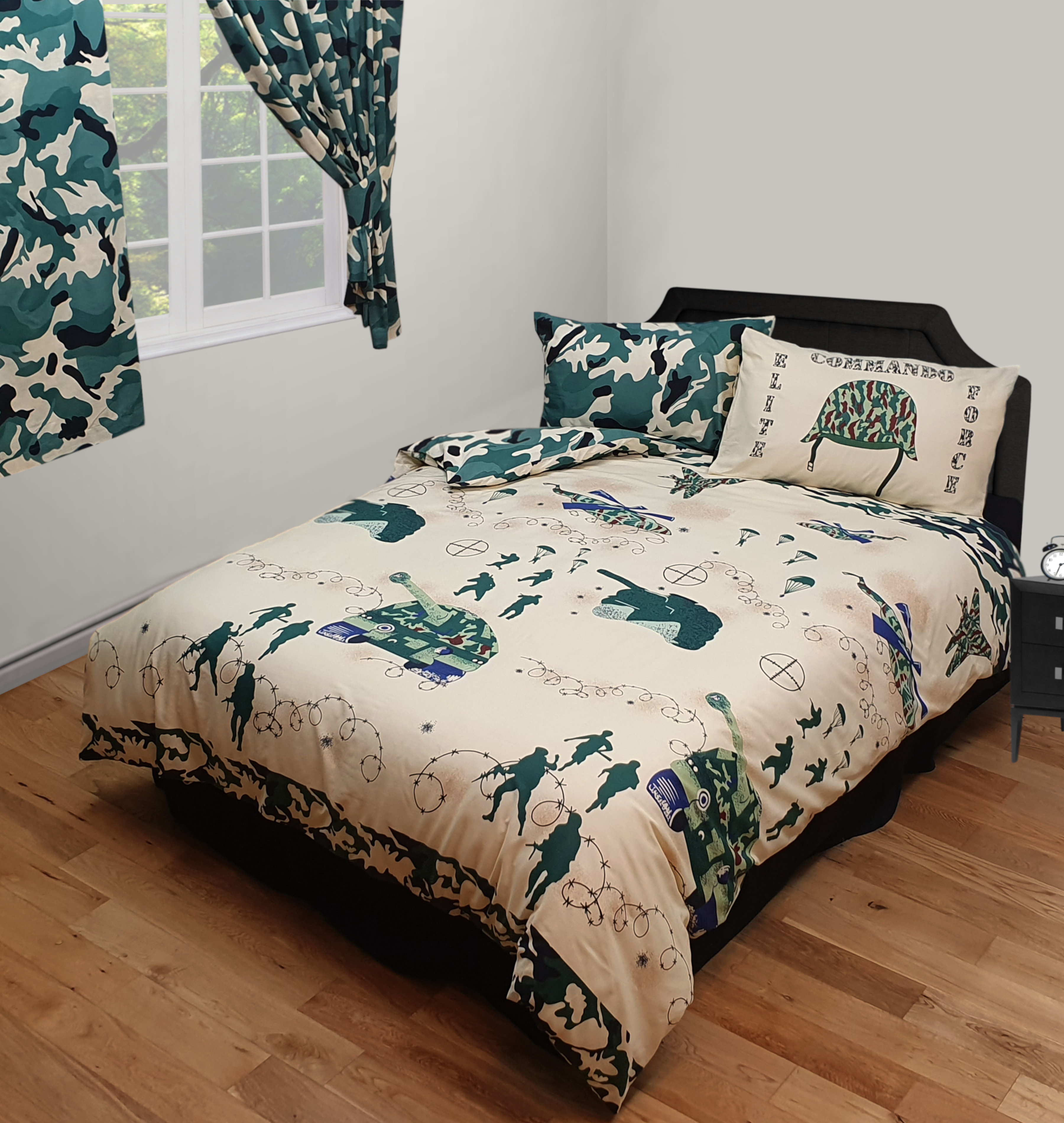 Happy Larry COMMANDO Carty Duvet Cover Set | Wayfair.co.uk